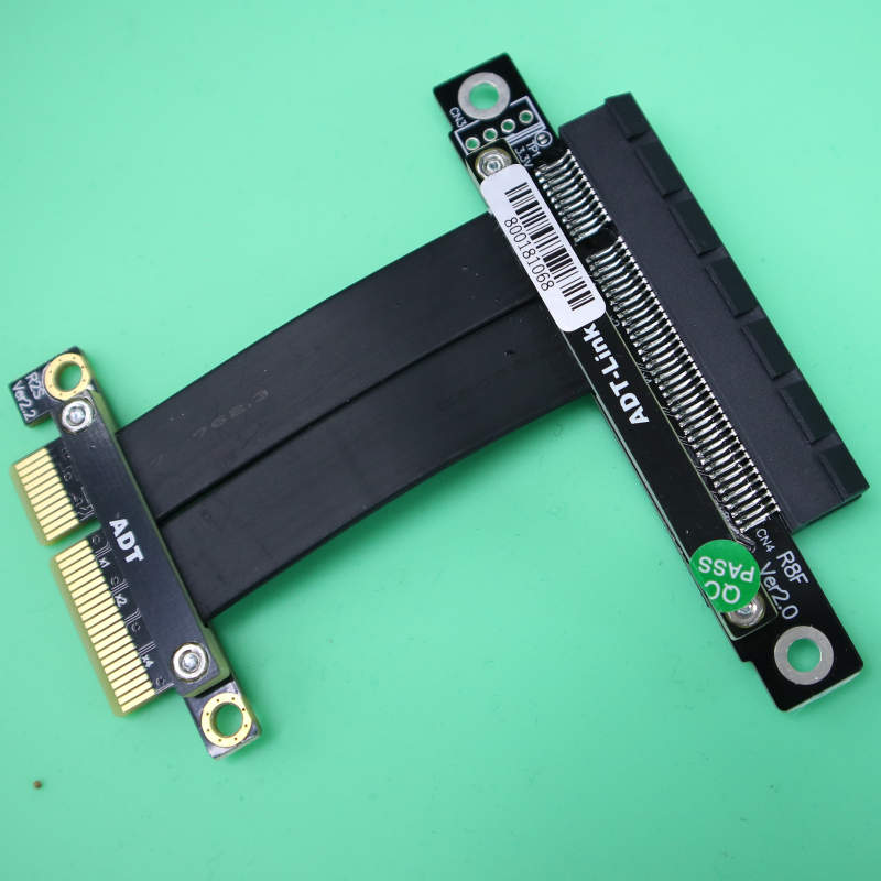 PCIe x4 to x8 Extension Cable